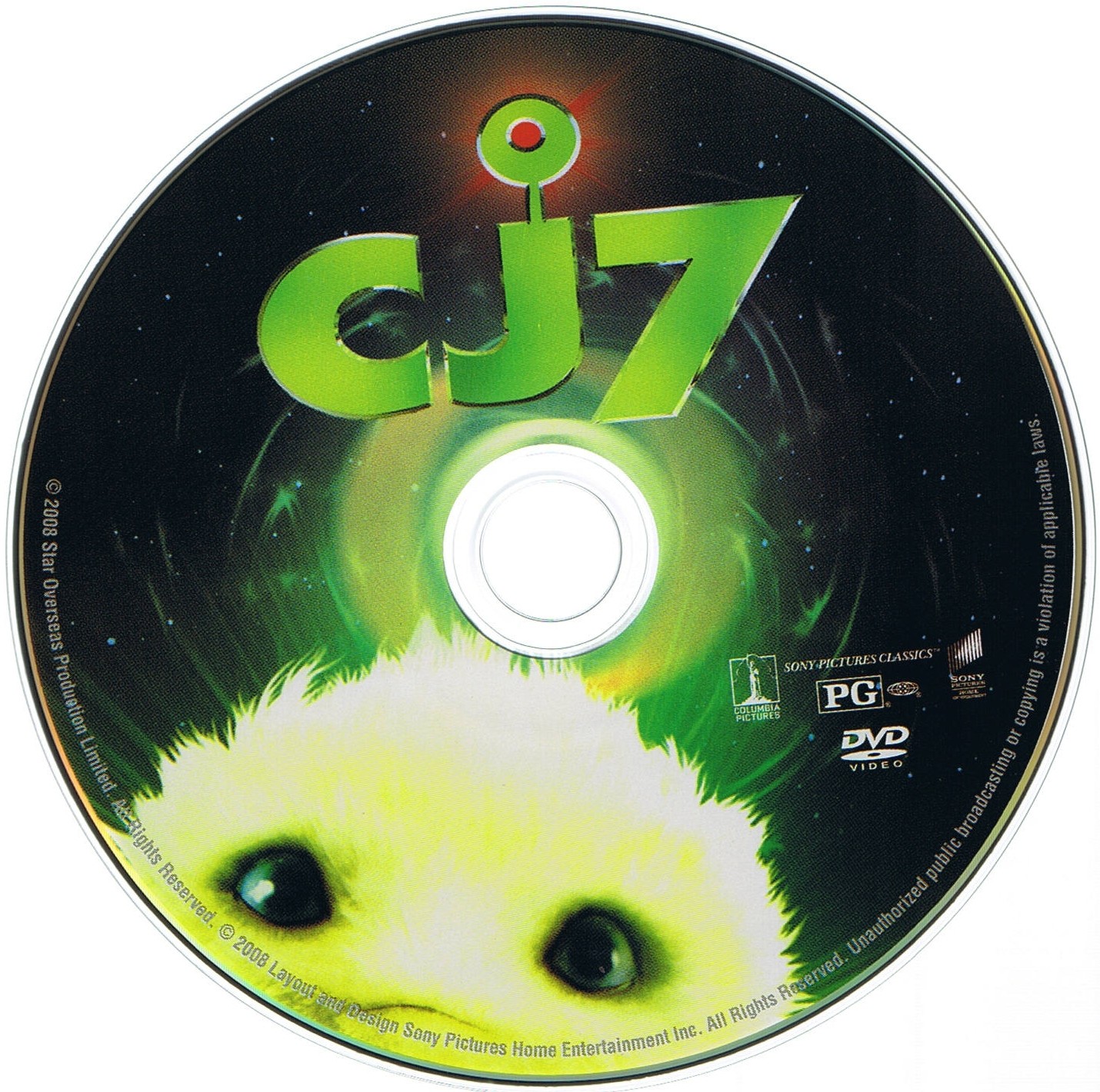 DVD Lables: cj7